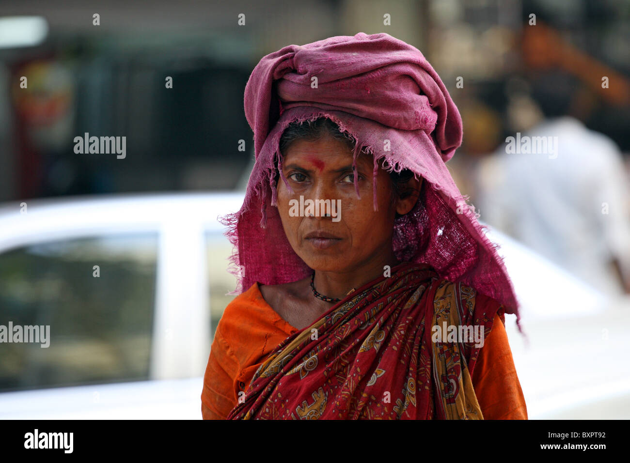 Female labourer in Calcutta, India Stock Photo - Alamy