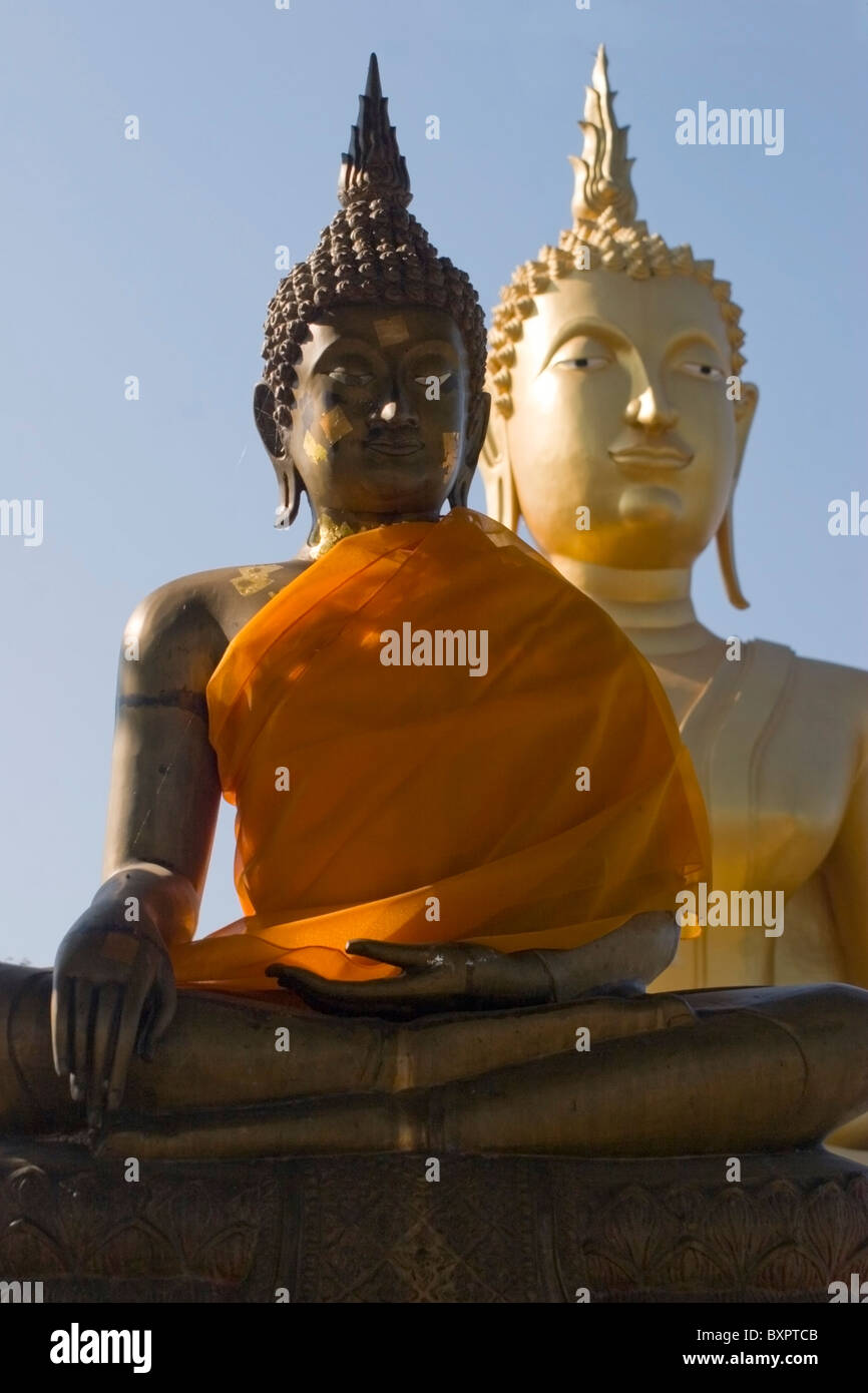 Two buddha faces hi-res stock photography and images - Alamy