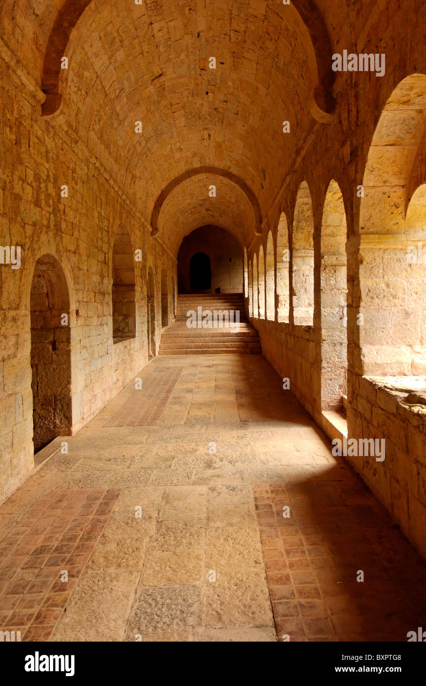 A stone monastery Stock Photo - Alamy