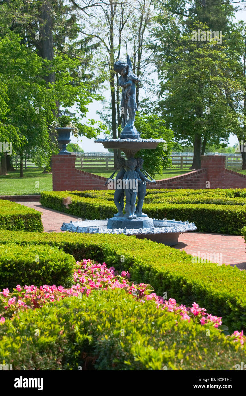 Headley-Whitney Museum, Mary-lou Whitney gardens, Kentucky Stock Photo ...