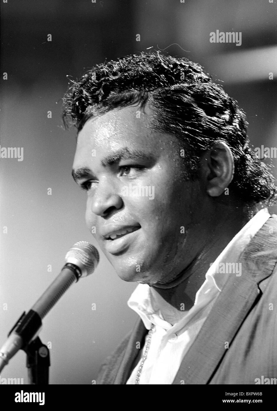 SOLOMON BURKE US Soul singer on Ready, Steady,Go in 24 June 1965. Photo ...