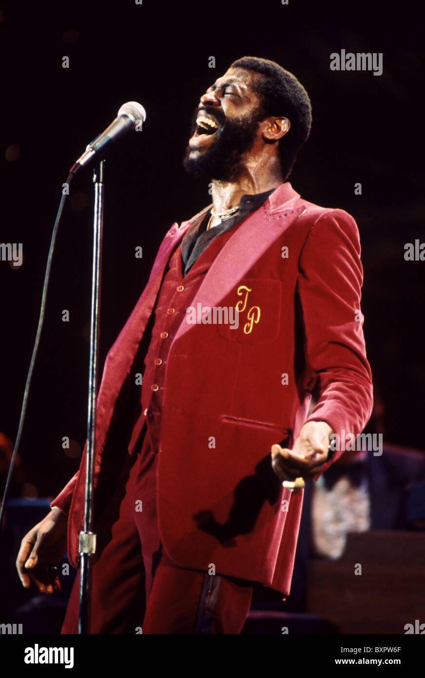 TEDDY PENDERGRASS (1950-2010) US R&B singer Stock Photo - Alamy