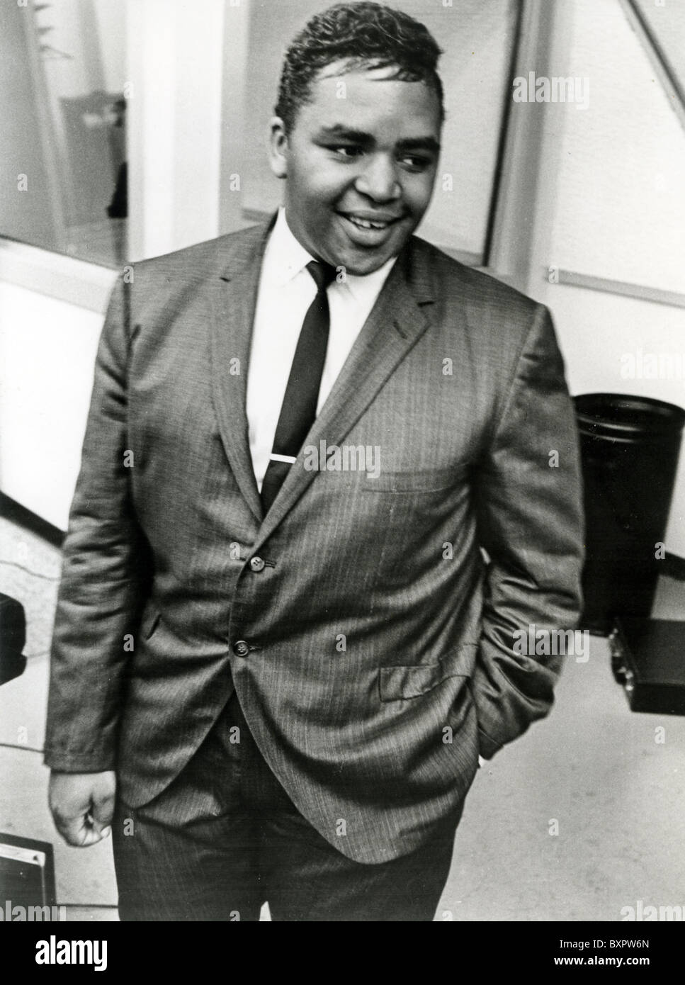SOLOMON BURKE (1940-2010) Promotional photo of US Soul singer Stock ...