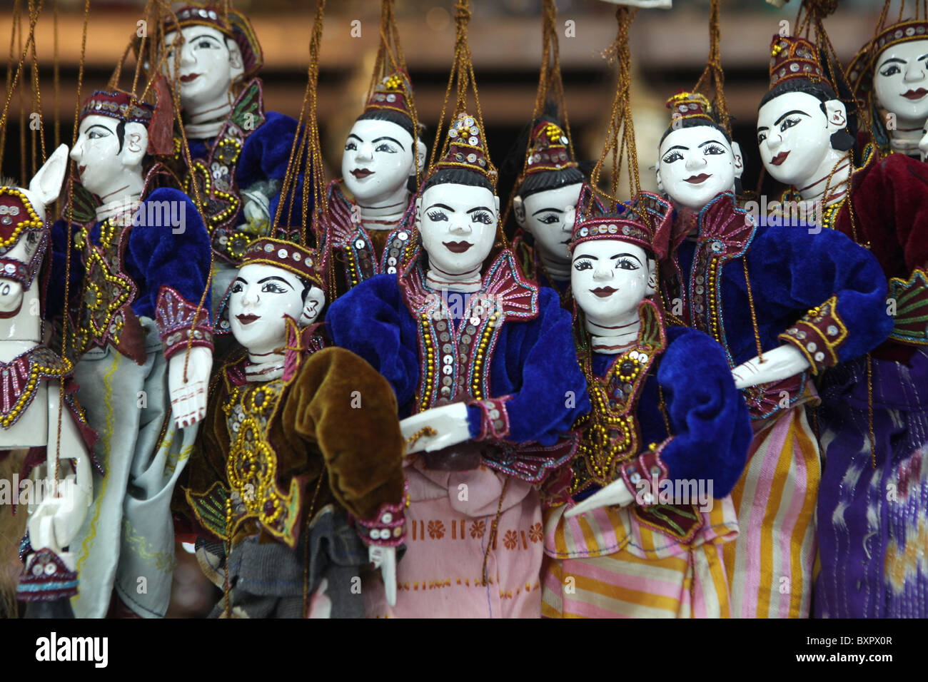 Traditional Wooden Puppets High Resolution Stock Photography and Images ...