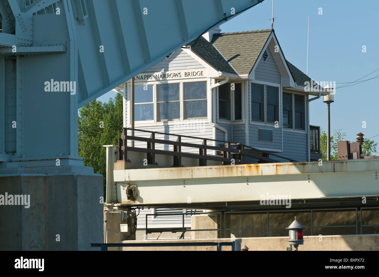 Knapps Narrows Drawbridge, the busiest drawbridge in the United States ...