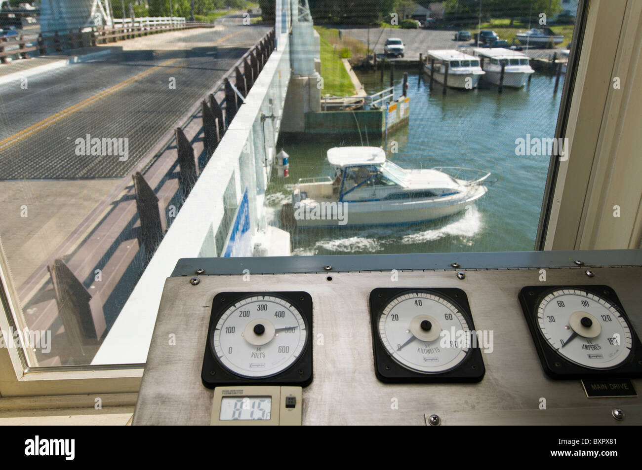 Knapps Narrows Drawbridge, the busiest drawbridge in the United States ...