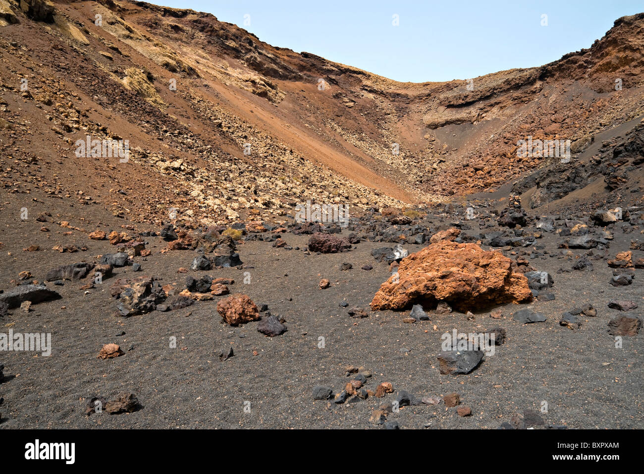 Inside volcano hi-res stock photography and images - Alamy