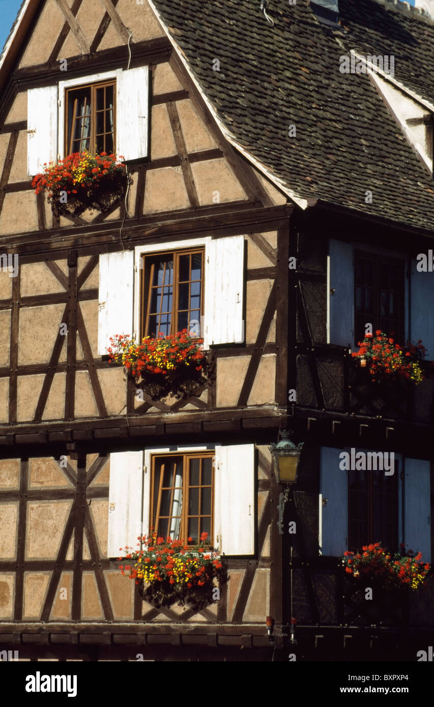 Exterior Of Traditional House In Strasbourg, Petit France Stock Photo ...