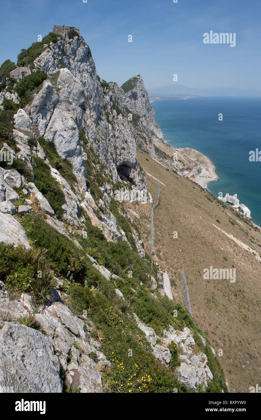 Rock of Gibraltar, Gibraltar Stock Photo - Alamy