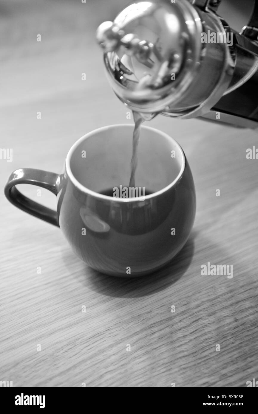 Press coffee Black and White Stock Photos & Images - Alamy