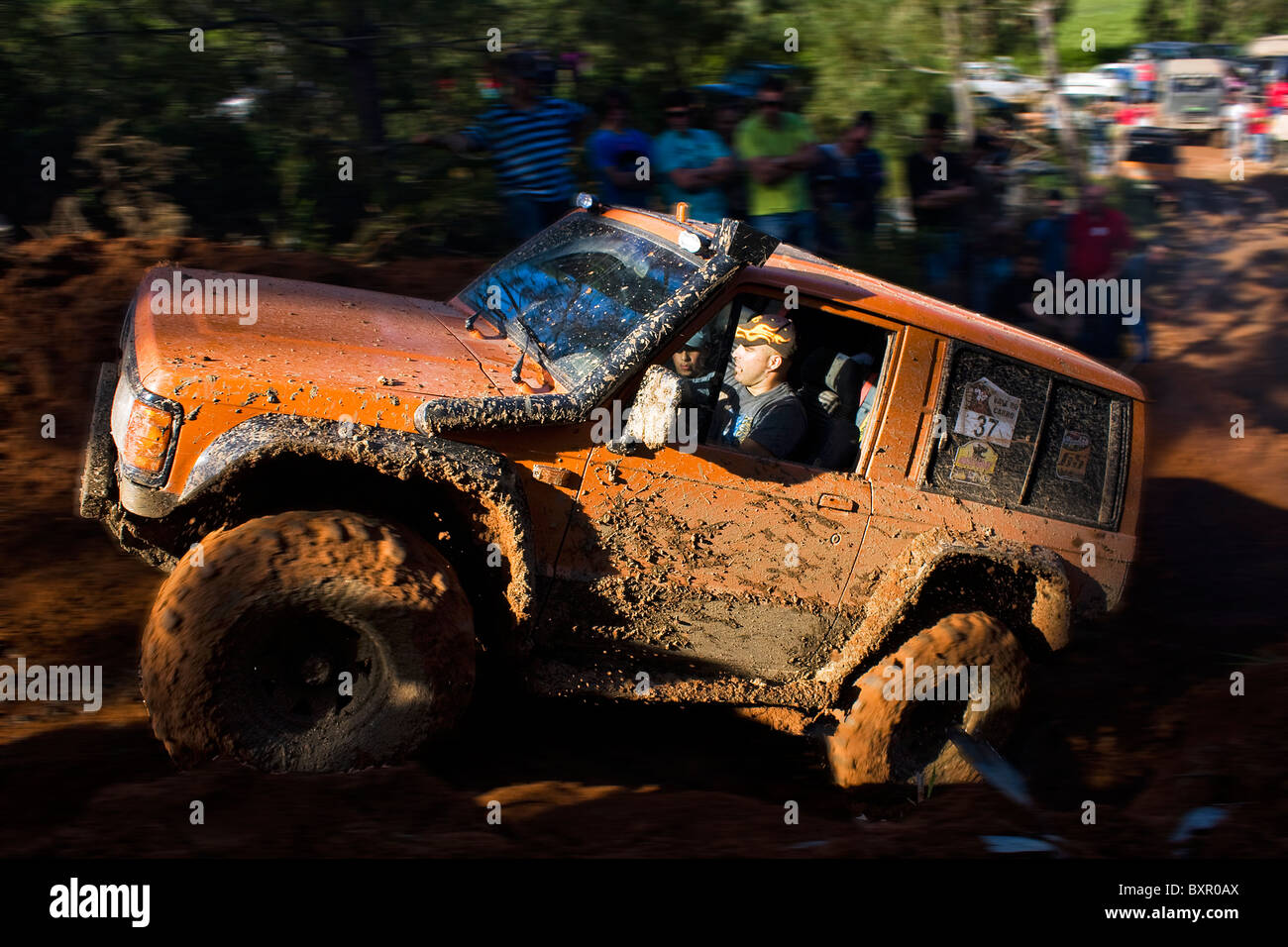 A 4x4 event in Portugal Stock Photo - Alamy