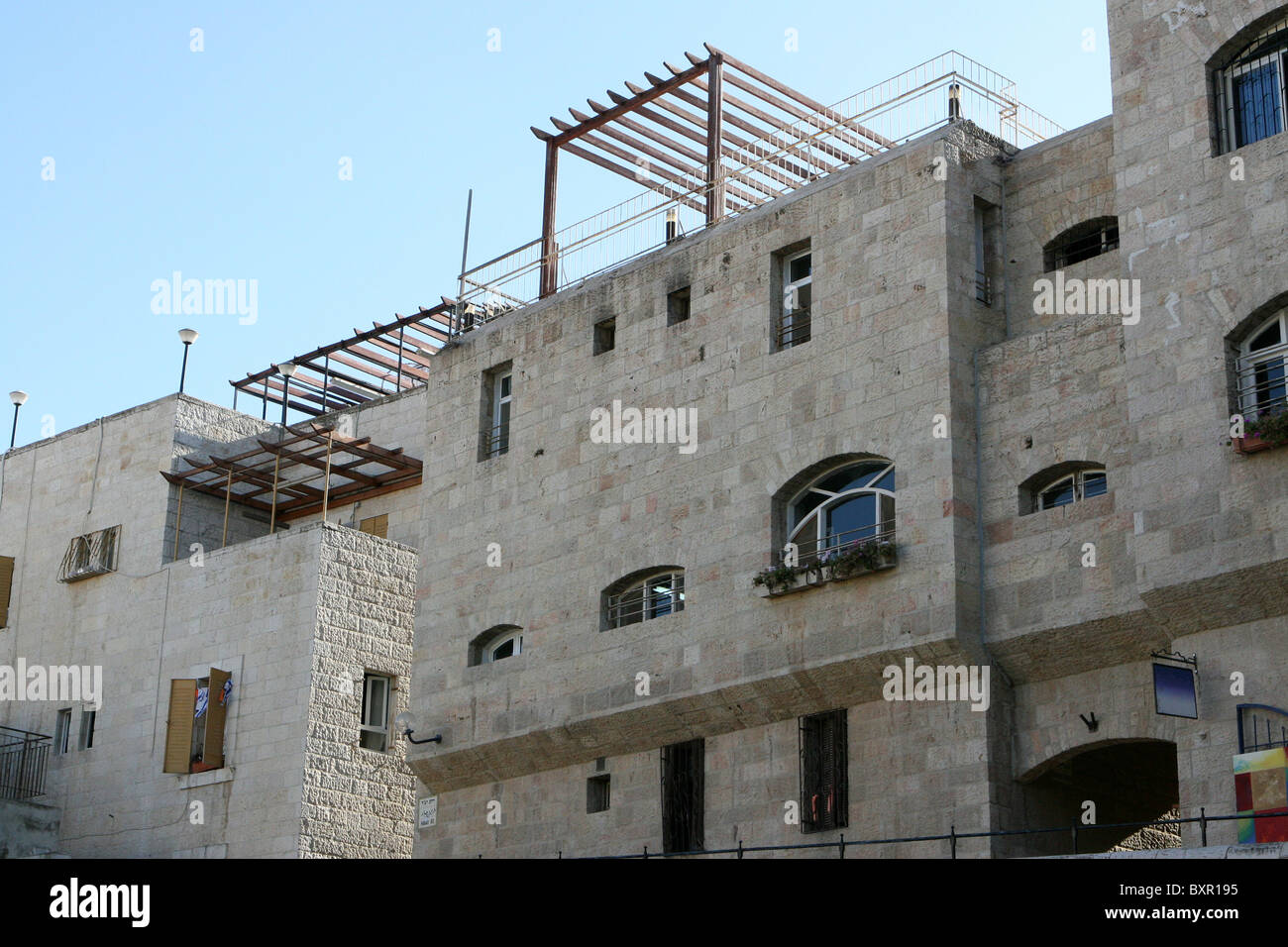 Multi-story block buildings are the typical mode of living for modern ...