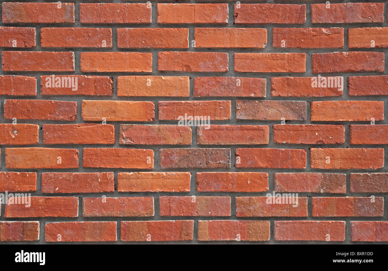 Red brick wall texture Stock Photo - Alamy