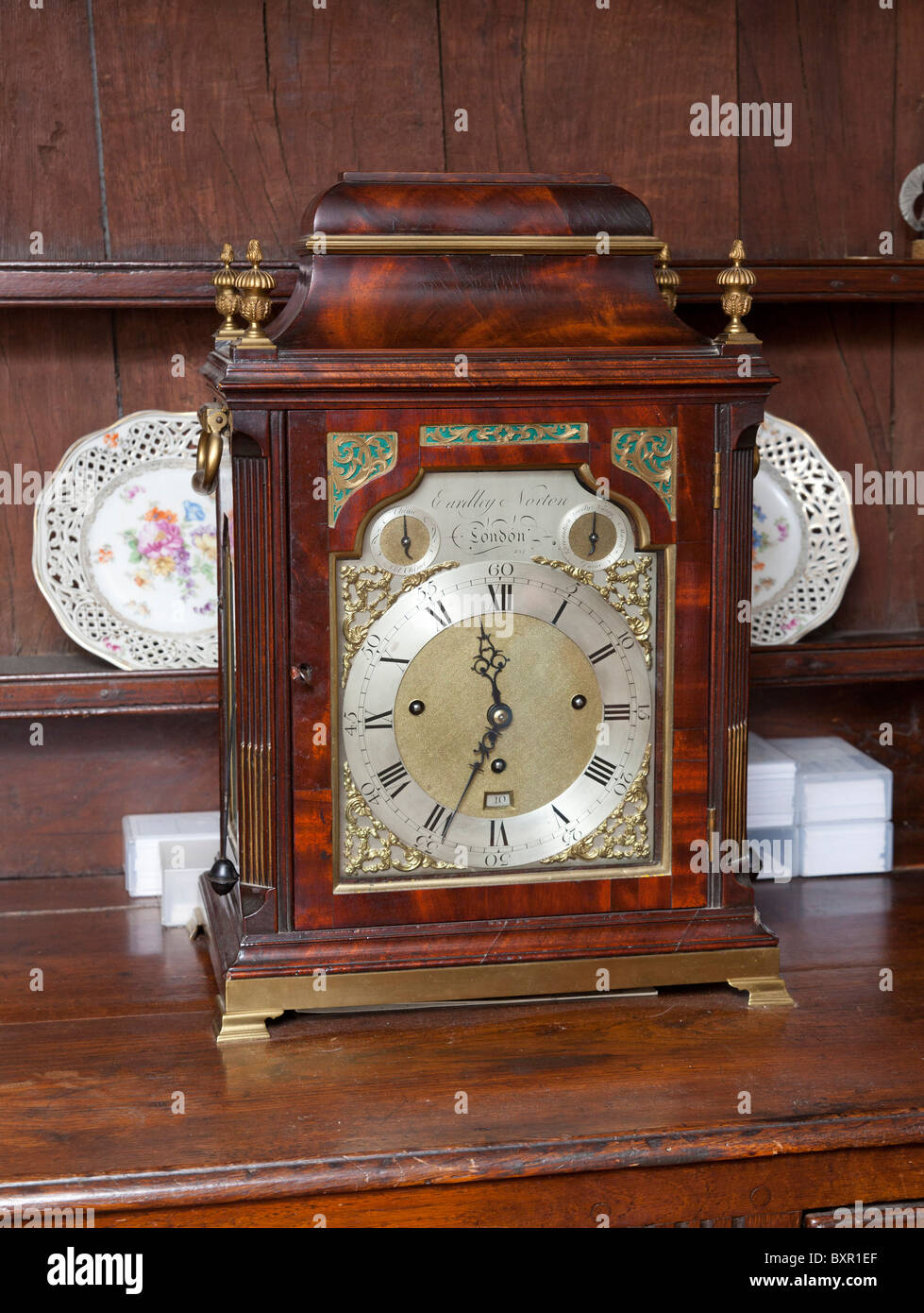 Eardley Norton mahogany musical bracket clock made around 1770 in ...