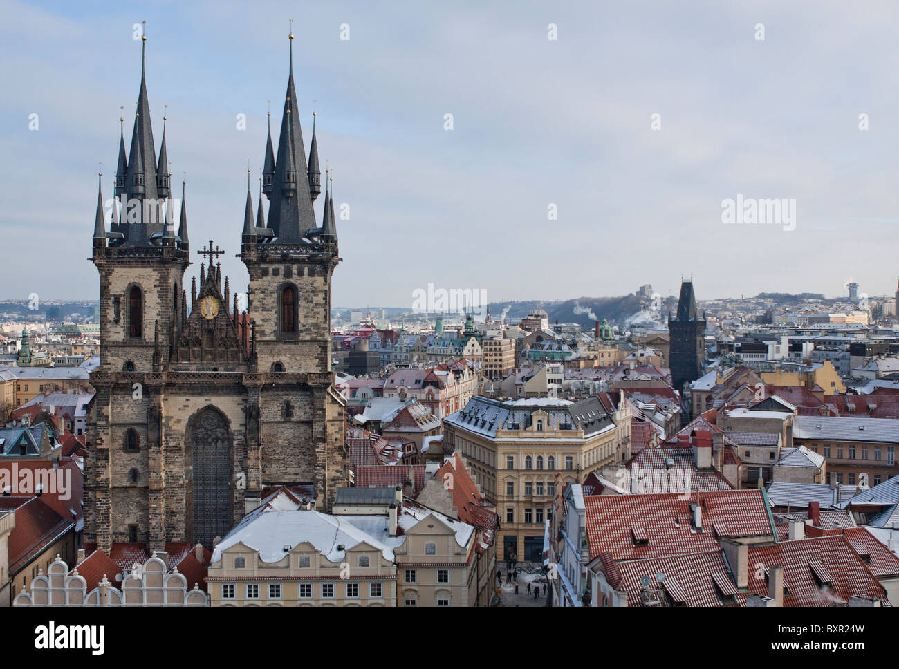 Church of Our Lady before Týn, Prague Stock Photo - Alamy