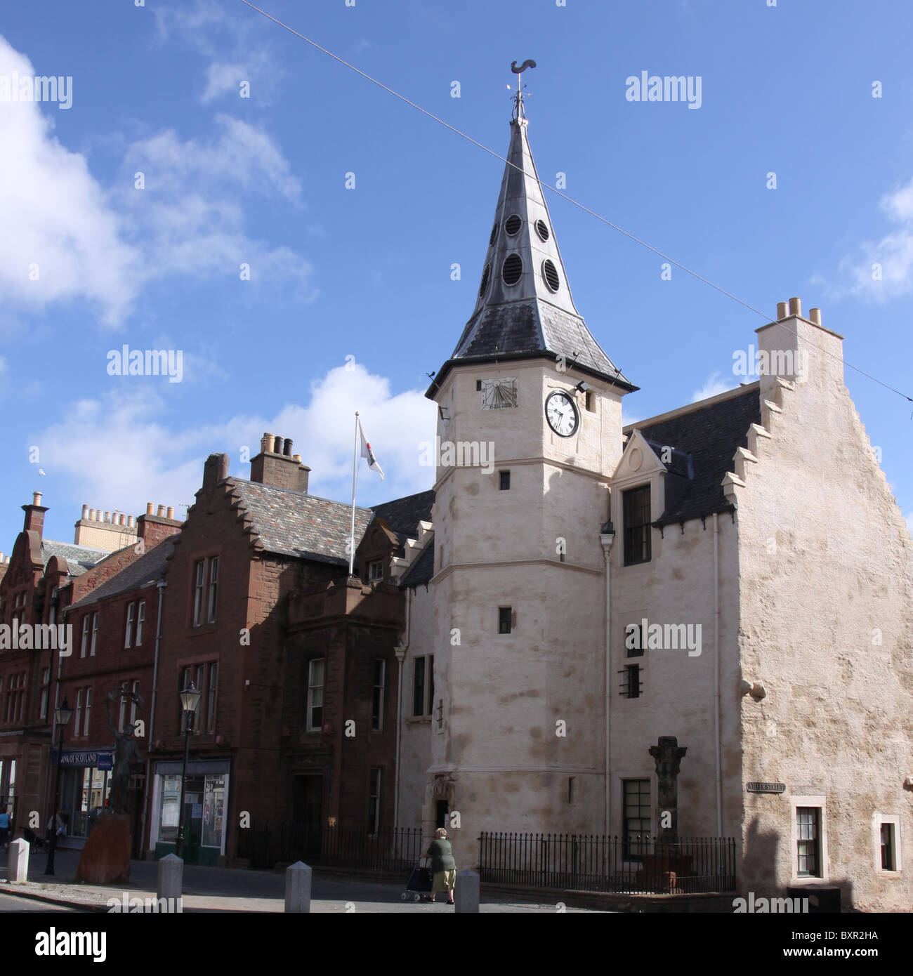 Dunbar town house hi-res stock photography and images - Alamy