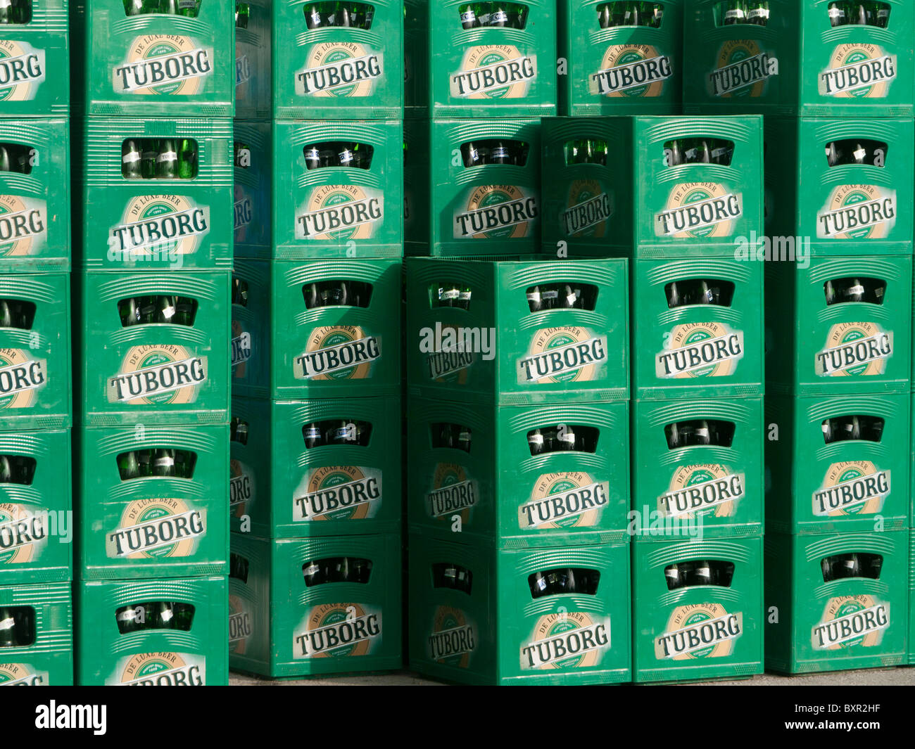 Tuborg beer crate crates hi-res stock photography and images - Alamy