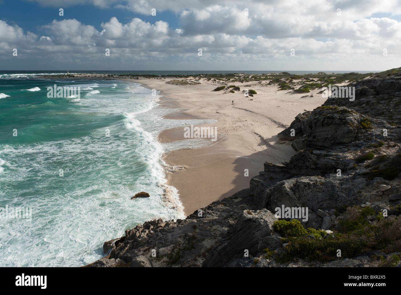 Peaceful and Deserted Otter Beach at Arniston in the Overberg Region of ...