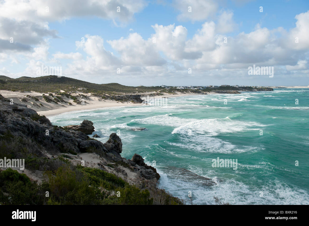 Peaceful and Deserted Arniston Beach in the Overberg Region of South ...