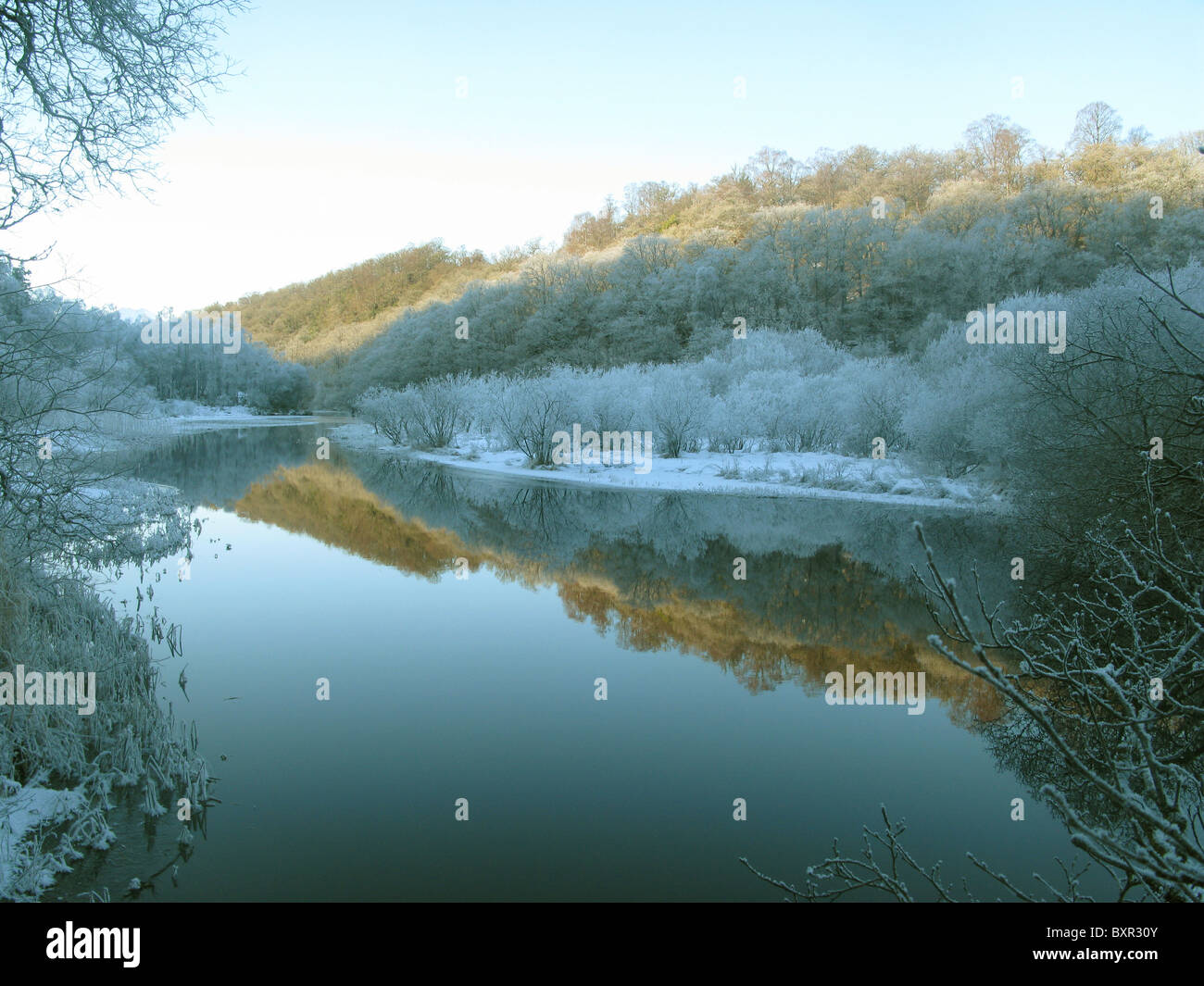 Reflections Loch Ard Stirlingshire Scotland Stock Photo - Alamy
