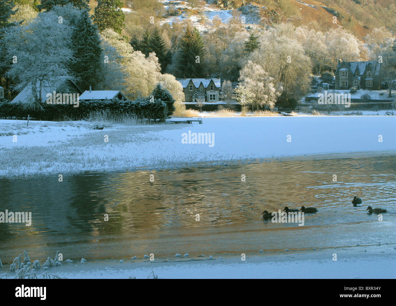 Loch Ard Stirlingshire Scotland Stock Photo - Alamy