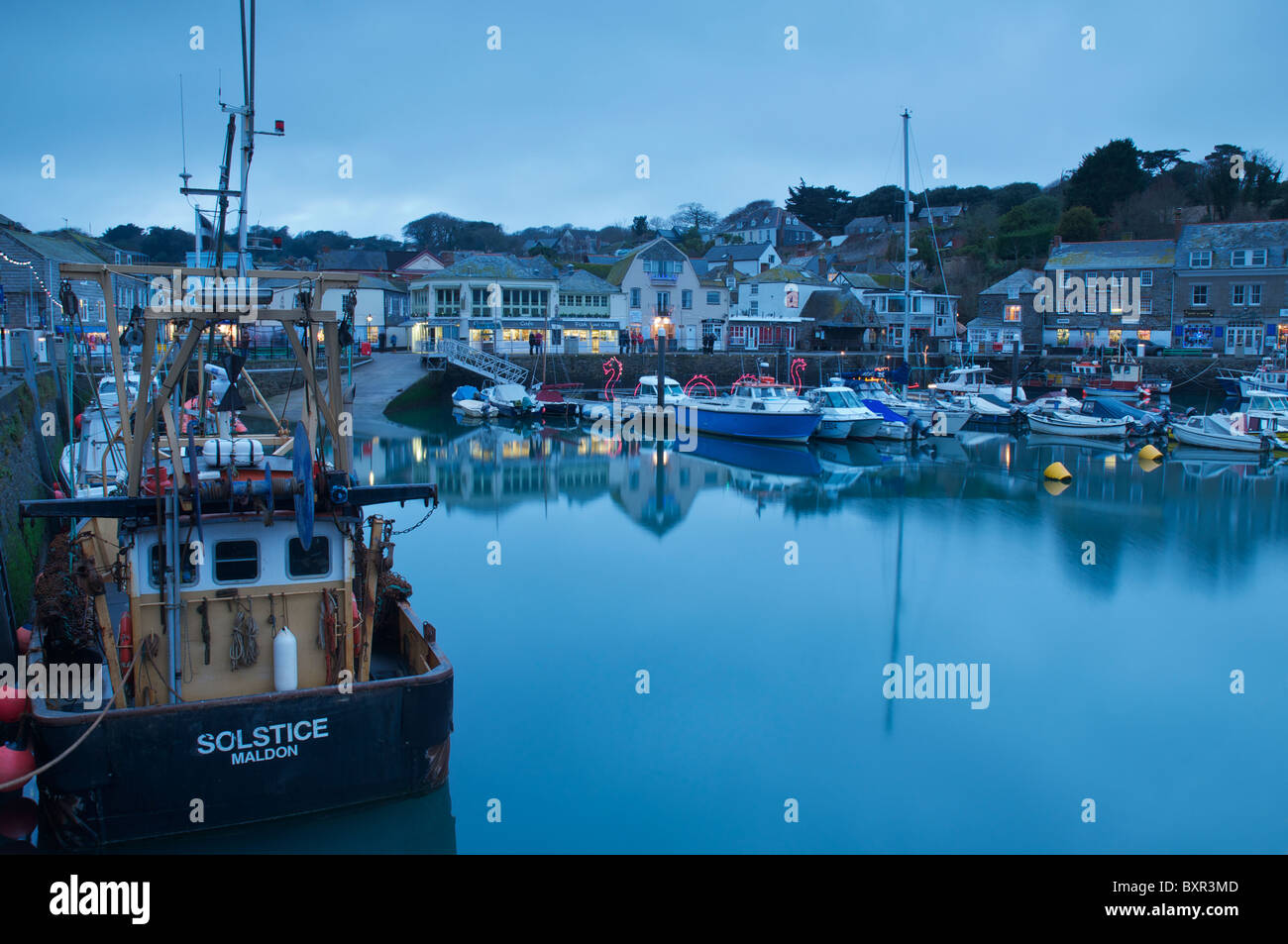 Padstow winter hi-res stock photography and images - Alamy