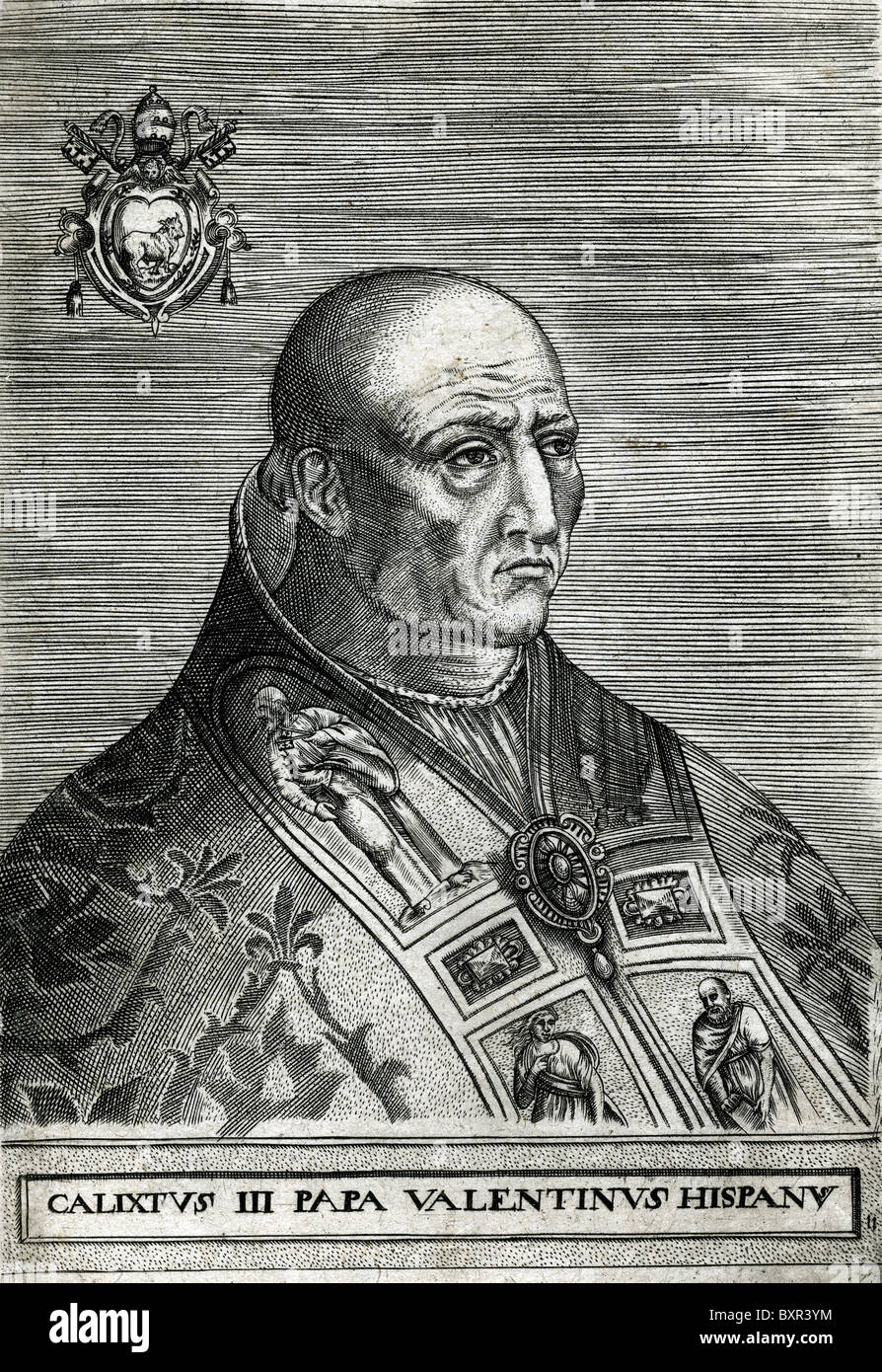 Calixtus iii pope hi-res stock photography and images - Alamy