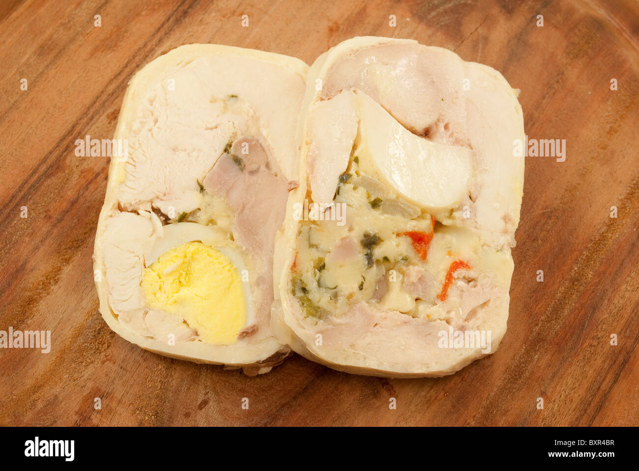 Cooked chicken slice hi-res stock photography and images - Alamy