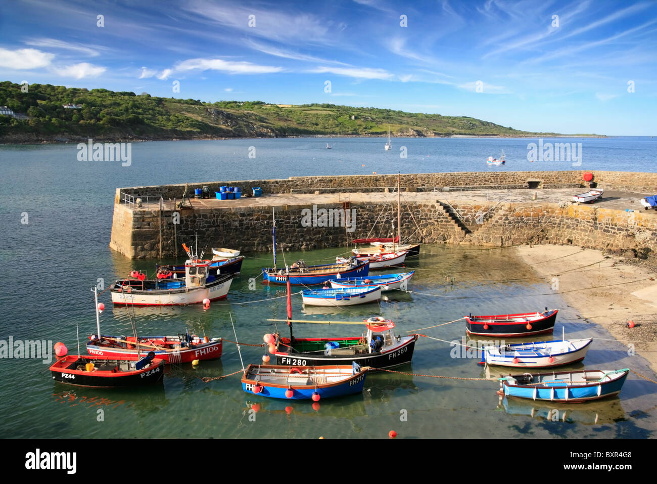 Harbour coverack on lizard hi-res stock photography and images - Alamy