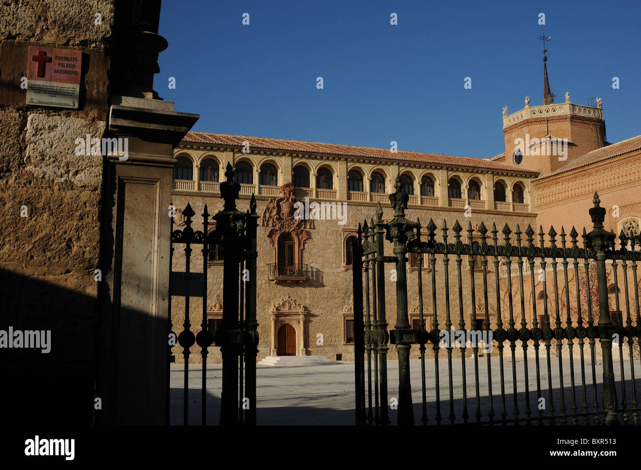 Renaissance facade of the Archiepiscopal Palace (16 th CE ) ALCALA DE ...