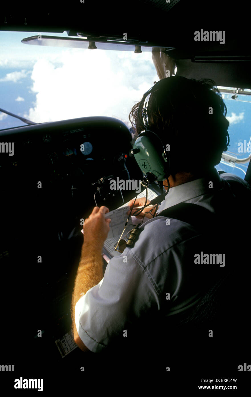 French pilot, French copilot, pilot, copilot, in cockpit, cockpit ...