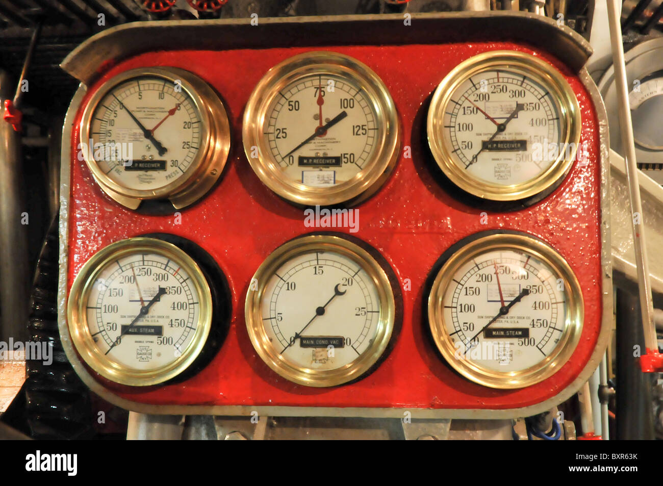 Engine Room Gauges High Resolution Stock Photography and Images - Alamy