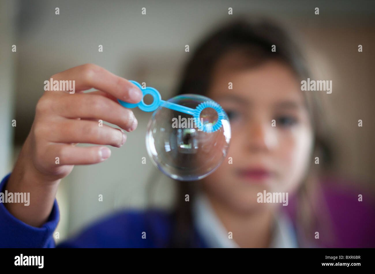 Hand and bubbles hi-res stock photography and images - Alamy