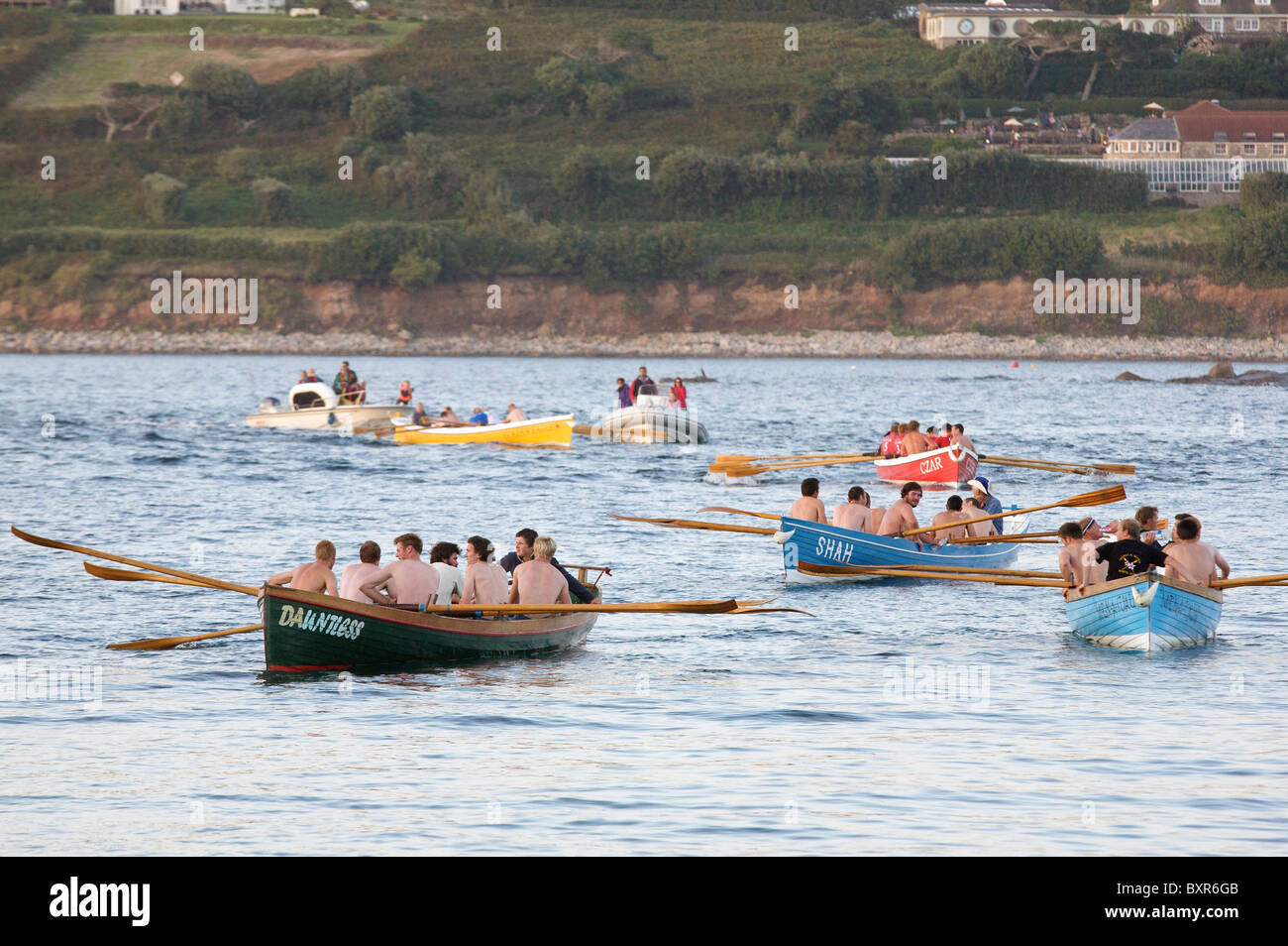 St mary's scilly gig racing hi-res stock photography and images - Alamy