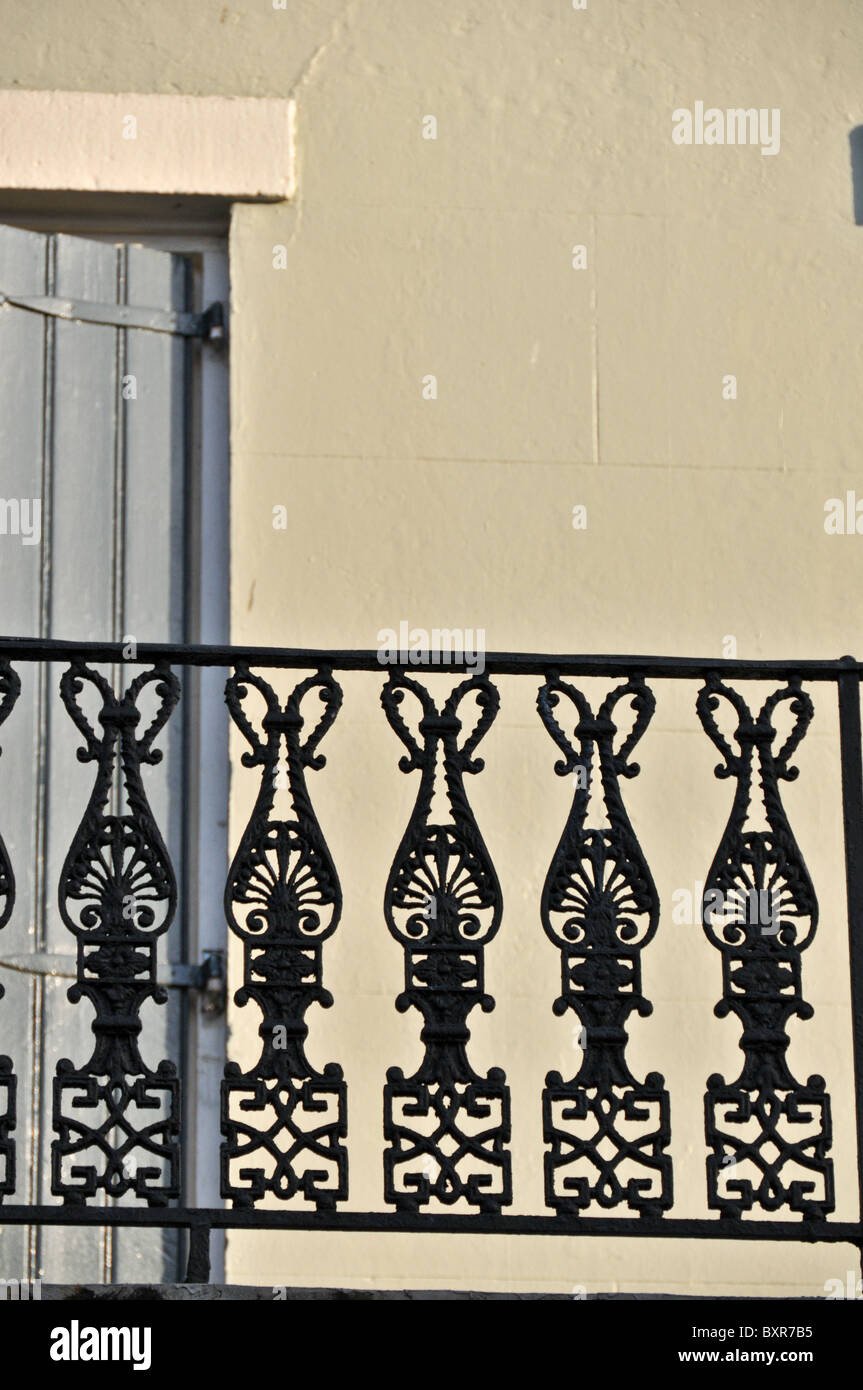 Ironwork detail, French Quarter, New Orleans, Louisiana Stock Photo - Alamy