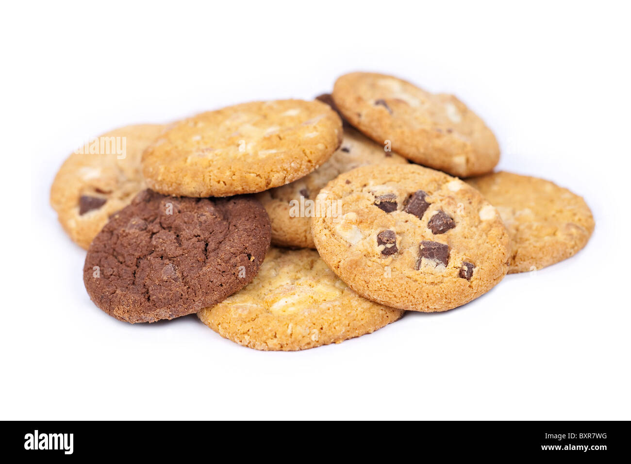 Biscuits assortment pile hi-res stock photography and images - Alamy
