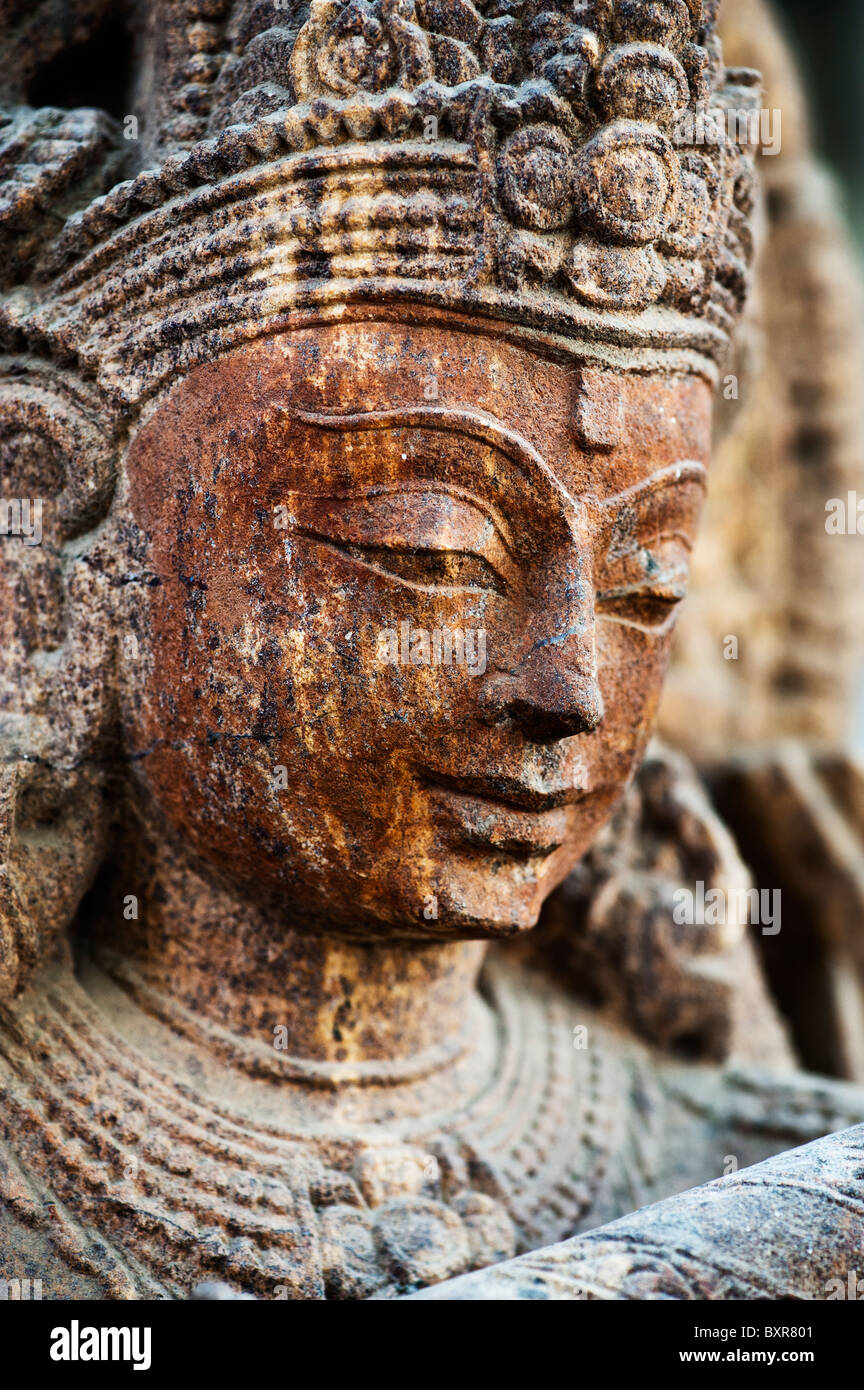 Carved stone krishna hi-res stock photography and images - Alamy