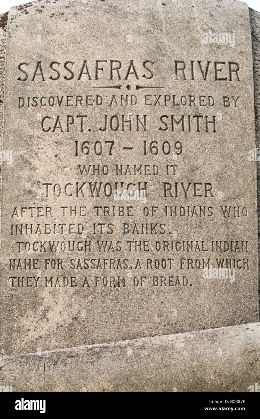 Historic Marker, Sassafras River Bridge, Chesapeake Bay, Georgetown ...