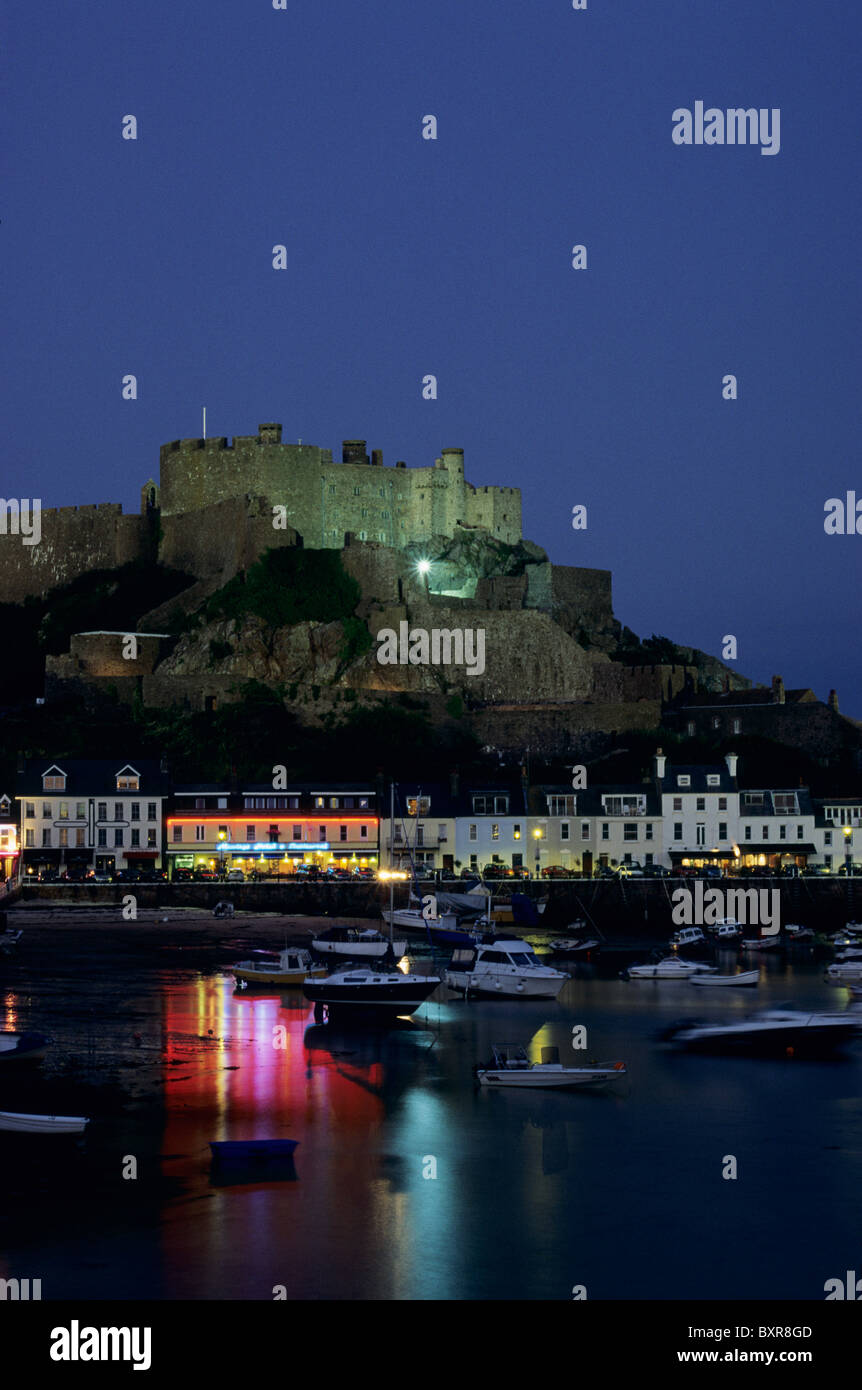 Jersey channel islands at night hi-res stock photography and images - Alamy
