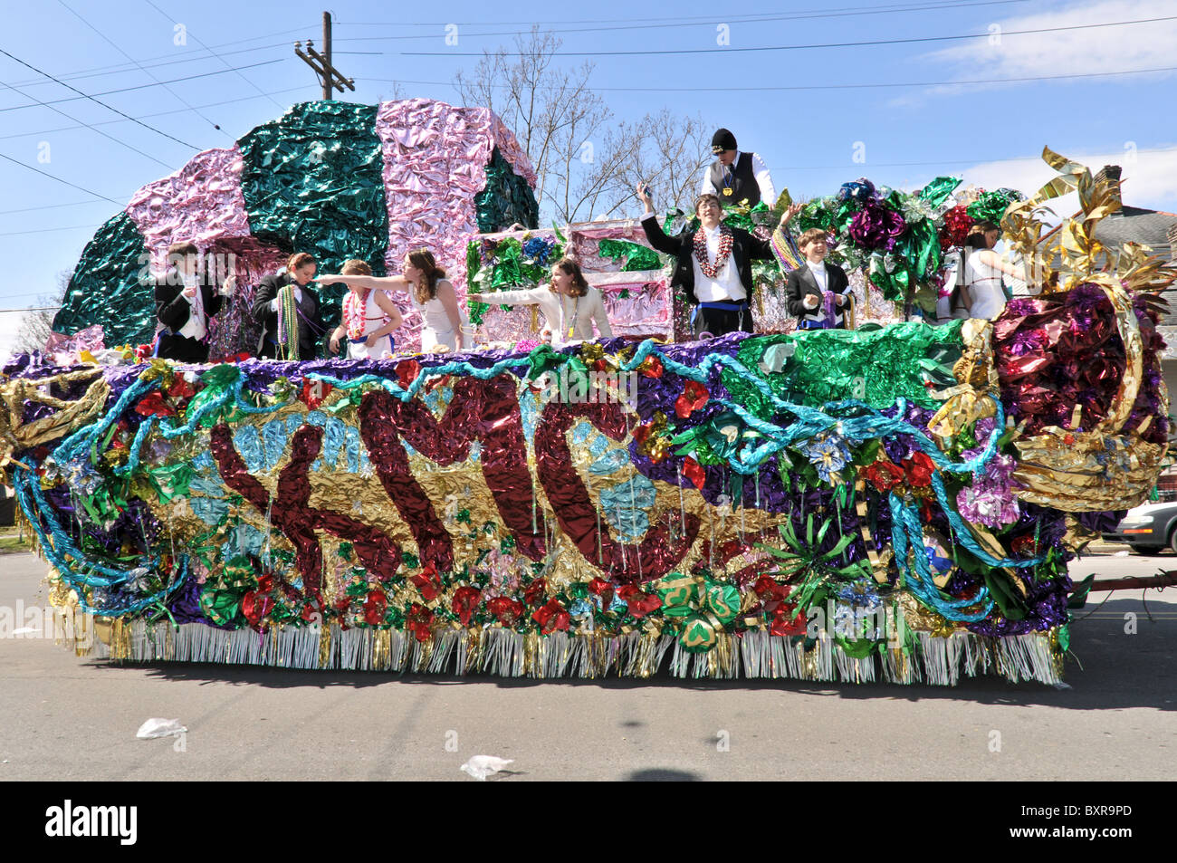 Mardi gras float new orleans hi-res stock photography and images - Alamy