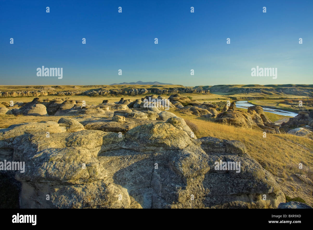 Milk River Canyon, Writing-On-Stone Provincial Park, Alberta, Canada ...