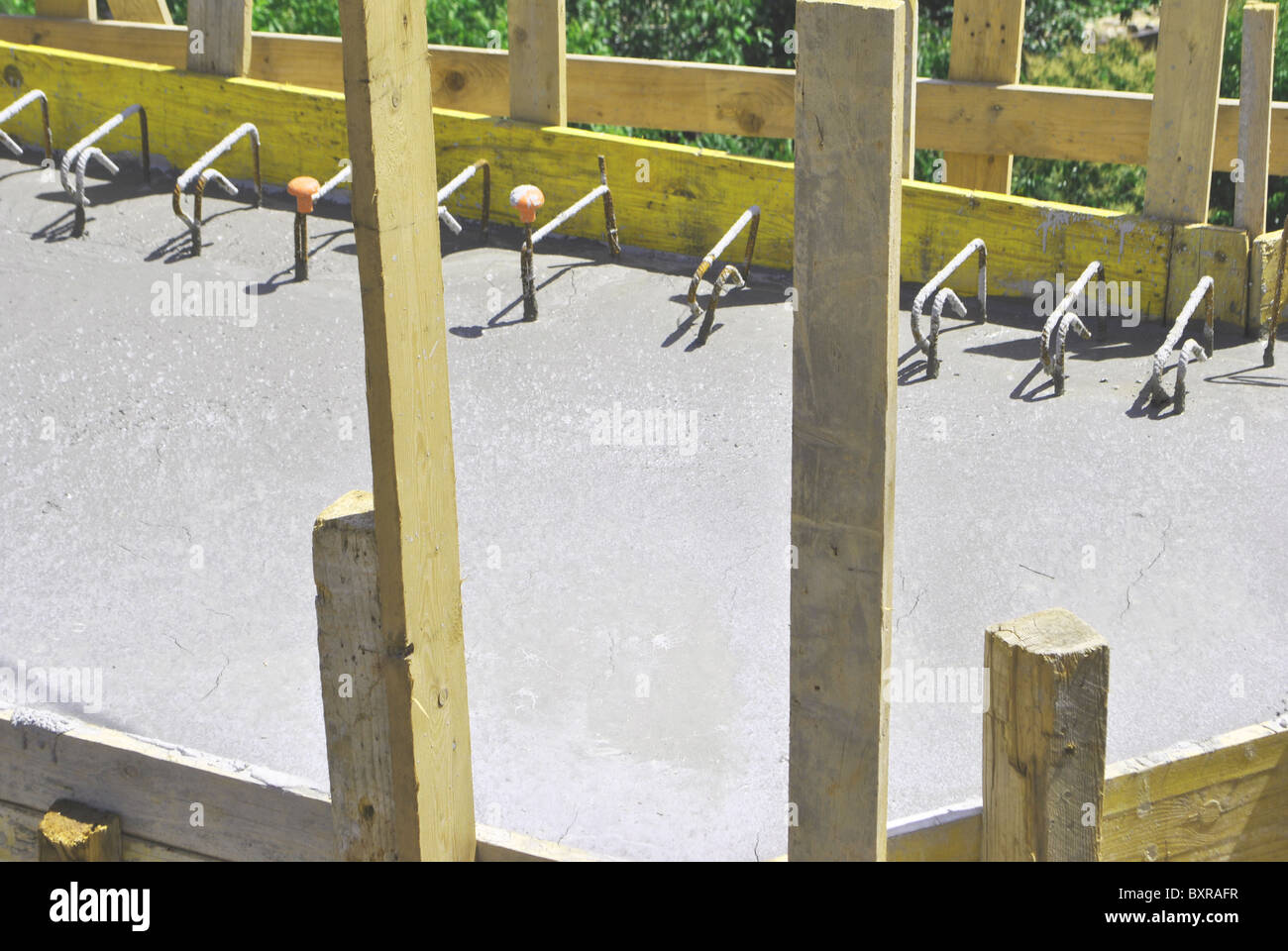 construction site with safety support Stock Photo - Alamy