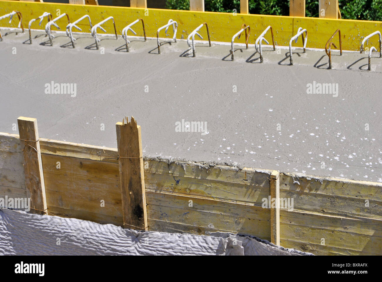 construction site with safety support Stock Photo - Alamy