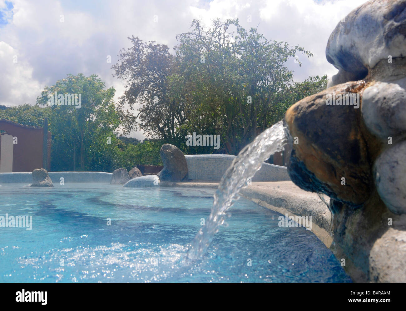 Papallacta hot springs, east of Quito, Ecuador Stock Photo - Alamy
