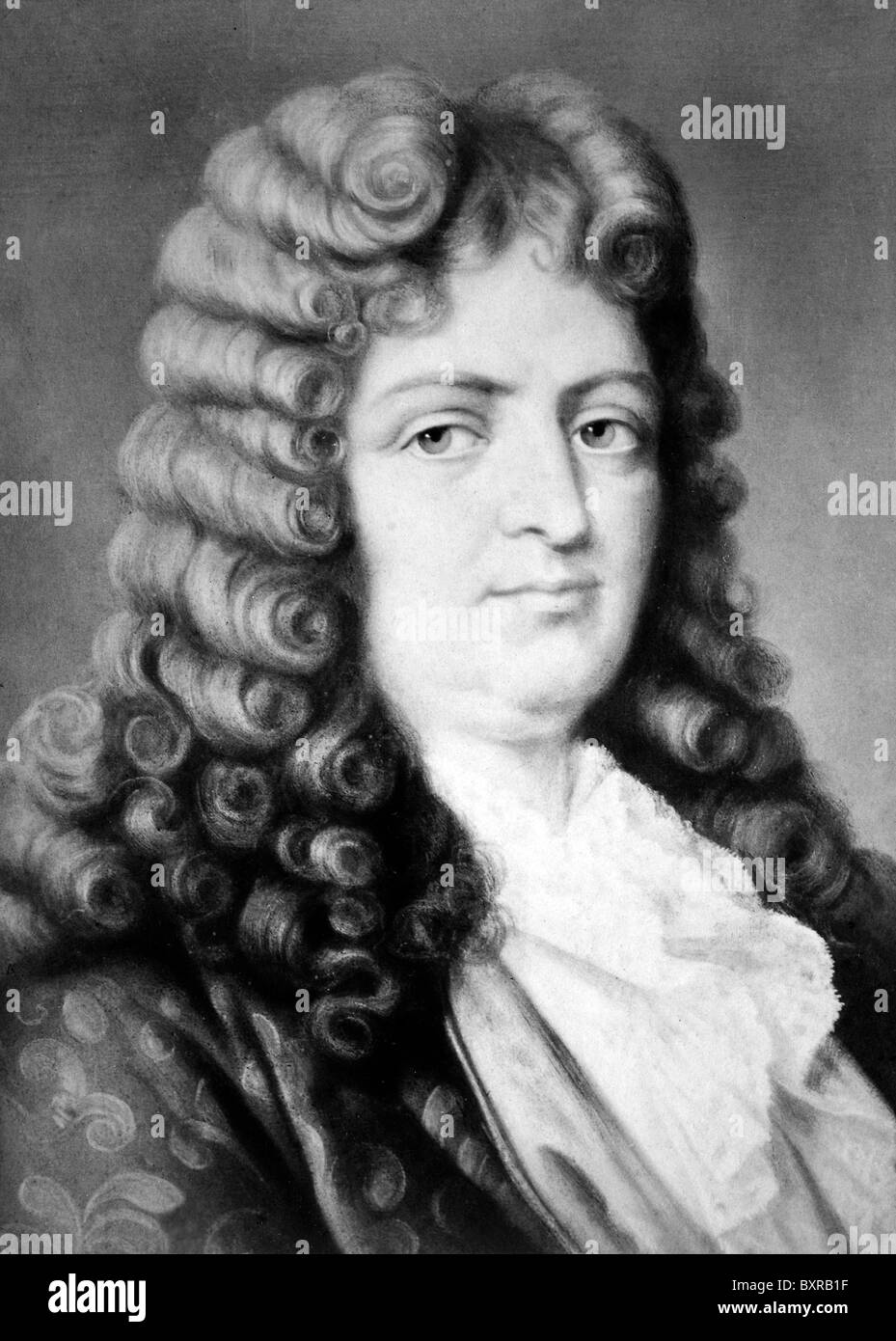 Portrait of Jean Racine (1639-1699) French Dramatist. Albumen Print ...