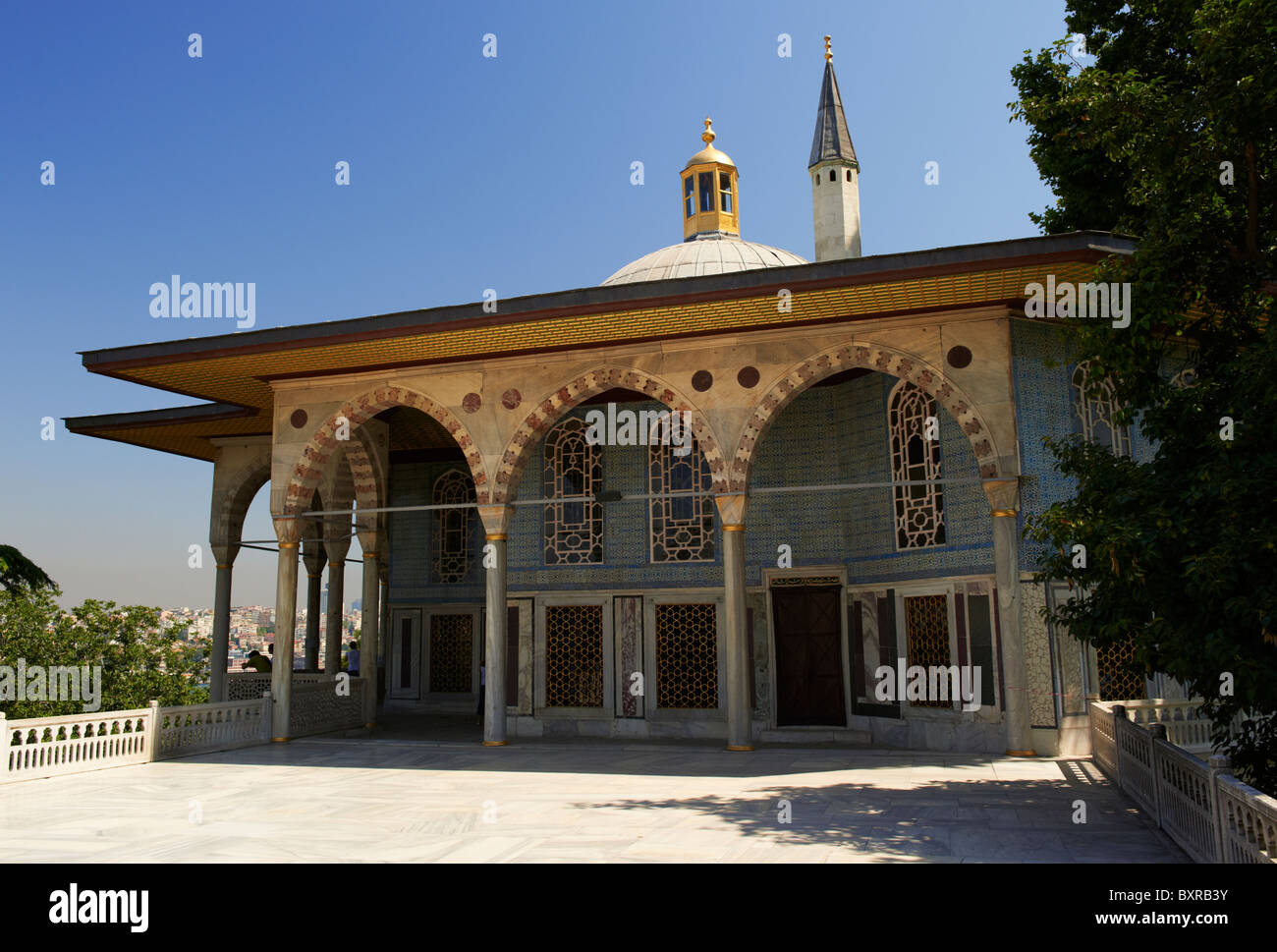 A building set within the Topkapi Palace grounds, Istanbul, Turkey ...