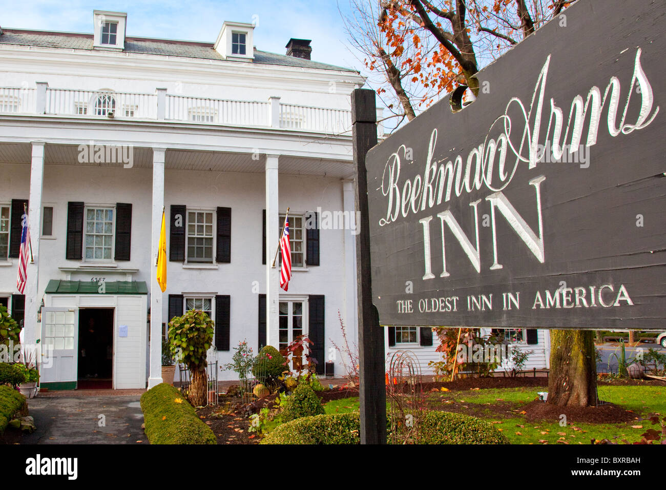 Beekman Arms Inn, 1766, the Oldest Inn in America, Rhinebeck, New York ...