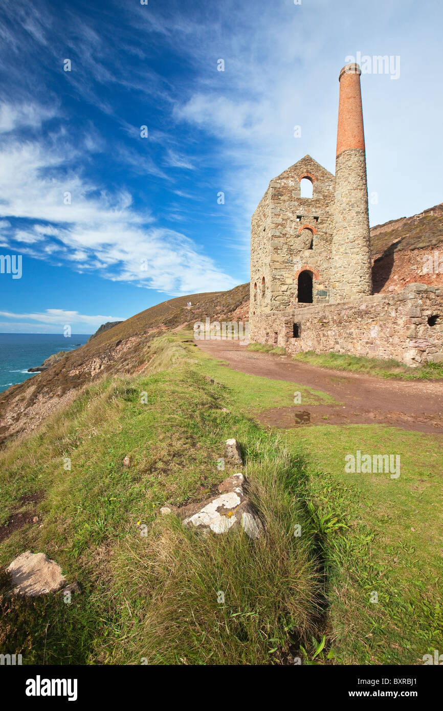 Wheal Coates, Nr St Agnes, North Cornwall, England, UK Stock Photo - Alamy