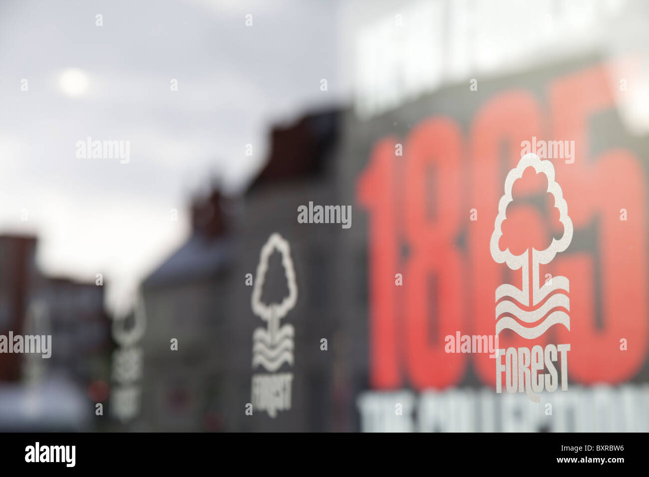 The Nottingham Forest Football Club NFFC club shop and ticket office ...