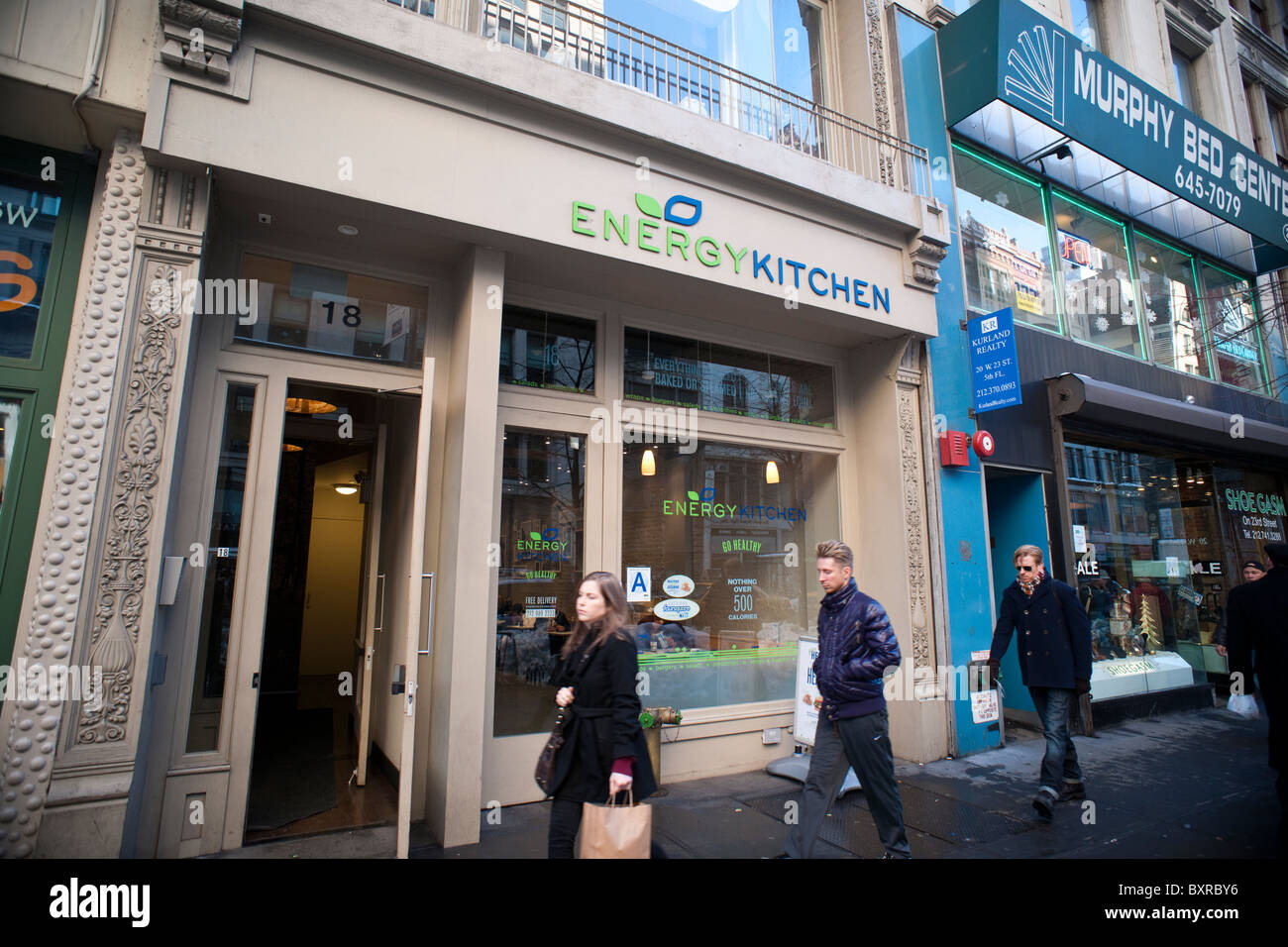 An Energy Kitchen restaurant in the Flatiron neighborhood of New York ...